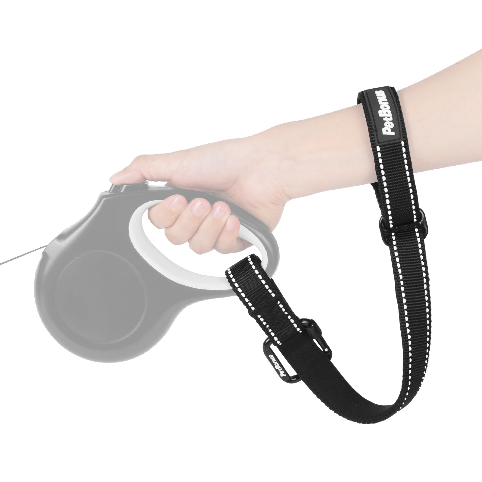 PetBonus Dog Leash Wrist Strap, Safety Strap for Retractable Leash, Lo